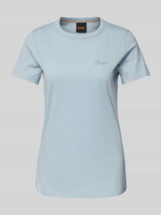 Boss Orange by Hugo Boss T-Shirt mit Label-Detail Modell Elogo
