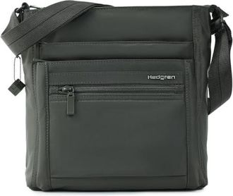 Hedgren sac &agrave; &eacute;paule bandouli&egrave;re Inner City Orva Crossover RFID Black Ink vert fonc&eacute;