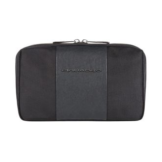 Piquadro Kabeltasche Organizer aus Stoff - - Bags - Herren - Schwarzk - ONE SIZE