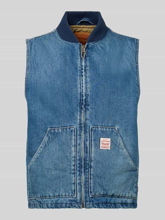Levi's Regular Fit Weste in Denim-Optik Modell Sansome