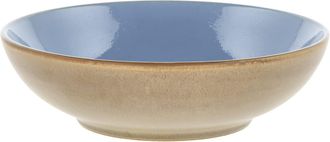 Bitz Pastaschüssel, Schüssel/Schale für Pasta und Salate, Durchm. 20 cm, Steingut, Wood/Ocean