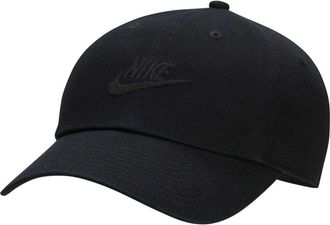 Nike Heritage 86 Futura Baseball-M&uuml;tze f&uuml;r Herren/Damen Unisex (Schwarz)
