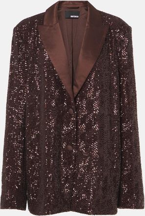 Rotate Blazer mit Pailletten