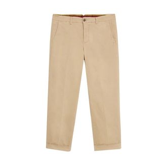 Brooks Brothers Relaxed Fit Baumwoll-Chinos - - Trousers - Herren - Beige - W32