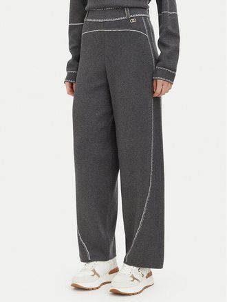 Liu Jo Strickhose TF6077 MS59L Dunkelgrau Regular Fit