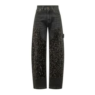 Darkpark Darkpark - Wide Jeans - Femme - Jeans - Noir - Taille: W25
