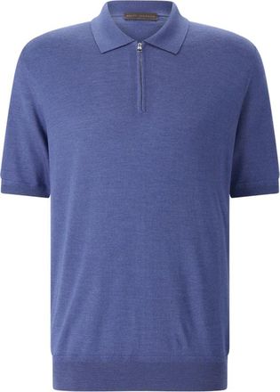 Brett Johnson Homme, Tops, Bleu, Taille: 3XL Polo