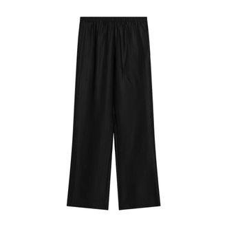 Loulou Studio Damen, Hosen, Schwarzk, SGr&ouml;&szlig;e