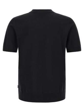 HUGO BOSS Extra-Fine Merino Wool Sweater - Black