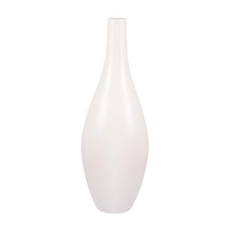 Pretyzoom Keramikvase Wei&szlig; Schmal &Ouml;ffnung Blumenarrangement Vase Modernes Dekor F&uuml;r Zuhause B&uuml;ro Balkon