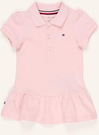 Tommy Hilfiger Piqu&eacute;-Polokleid Mit R&uuml;schen rosa