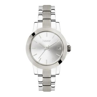 Kazar Silberne minimalistische Damenuhr - - Accessories - Damen - Grau - ONE SIZE