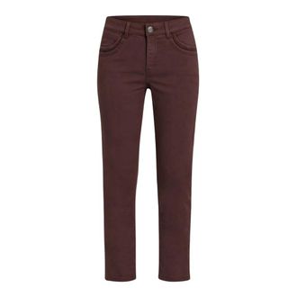 2-Biz Slim-fit Hose - - Trousers - Damen - Lila - XL