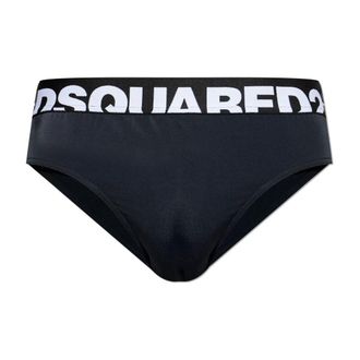 Dsquared2 Swim Briefs - - Swimwear - Herren - Schwarzk - XL