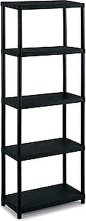 Terry Scaffale 3060 S-5, Étagère Modulaire, Meuble de Rangement, pour Intérieur et Extérieur, 60x30x174 cm