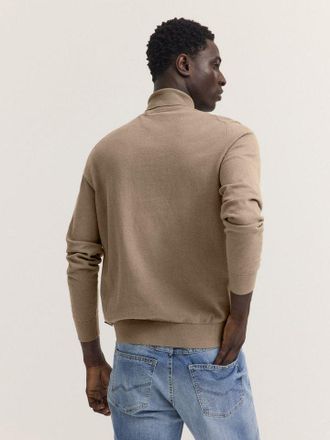 Bugatti Rollkragenpullover Regular Fit Regular Fit Baumwolle-Kaschmir