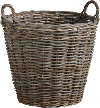 Aubry Gaspard Grande corbeille en poelet gris