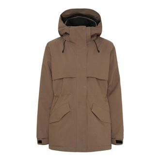 Notyz Funktionaler Parka - - Coats - Damen - Braun - S