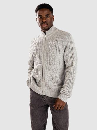 Blue Tomato Full Zip Knit Pull gris
