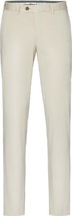 Hiltl Herren Chino braun Baumwoll-Stretch