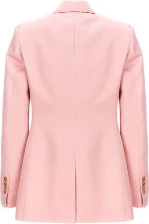 Tom Ford Double-Breasted Duchesse Blazer - Pink