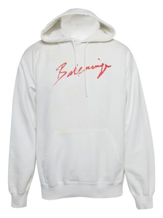 Balenciaga hoodie à logo imprimé (2019) - Gris