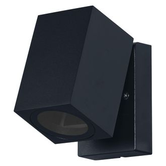 Osram ENDURA Classic Cube ADJ WALL Au&szlig;en-Wandleuchte, schwarz, GU10-Sockel (max 35W), kann mit einfacher oder smarter Lampe best&uuml;ckt werden, ausrichtbarer L