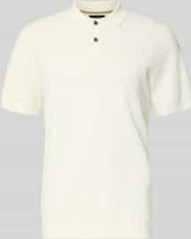 Christian Berg Slim Fit Poloshirt mit Strukturmuster