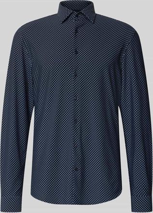 Jake*s Slim Fit Business-Hemd mit Kentkragen