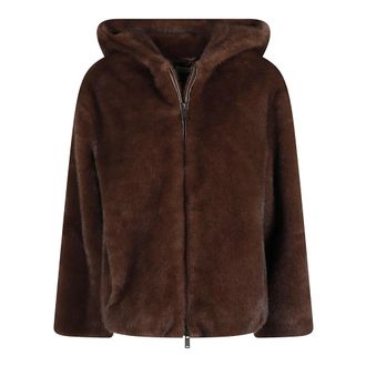 P.A.R.O.S.H. Pulse26 Kunstpelzjacke - - Jackets - Damen - Braun - XS