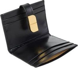 Nat & Nin Porte-cartes en cuir grain&eacute;