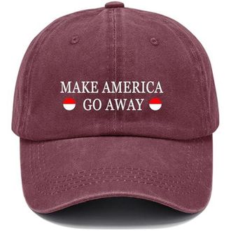 Generic Casquette Make America Go Away, Make America Go Away, CH - Bordeaux, 53