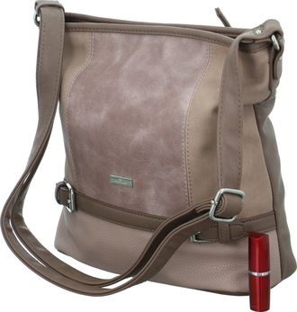 Tom Tailor Juna Damen Hobo Bag Schultertasche Mittelgroß Rosa