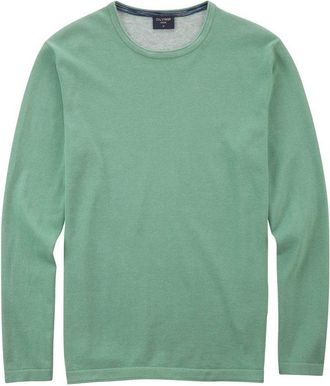 Olymp Rundhalspullover OLYMP Strick Casual Crew Neck