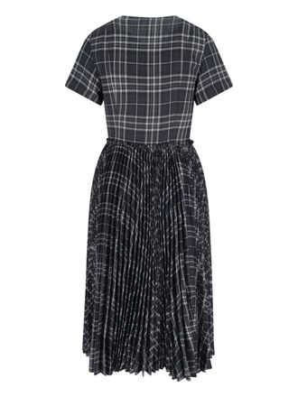 Burberry Womens Dresses Grey Polyester