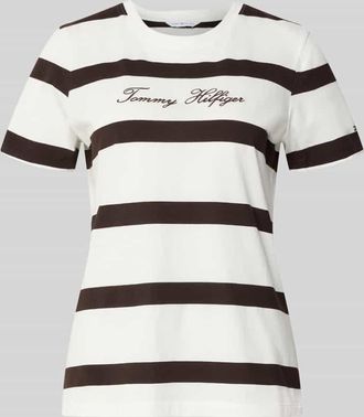 Tommy Hilfiger Regular Fit T-Shirt aus reiner Baumwolle