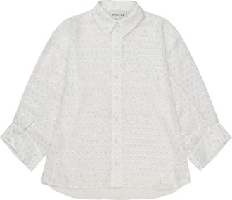 Munthe Femme, Blouses et Chemises, Blanc, Taille: 38 FR Chemises