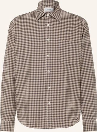 Nn.07 Nn.07 Flanellhemd Deon Comfort Fit braun