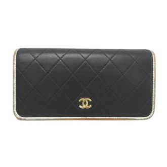 Chanel Pre-owned Cuir petite-maroquinerie - Femme - Pre-owned - Noir - Taille: ONE Size