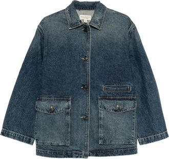 Nili Lotan veste à poche à rabat - Bleu