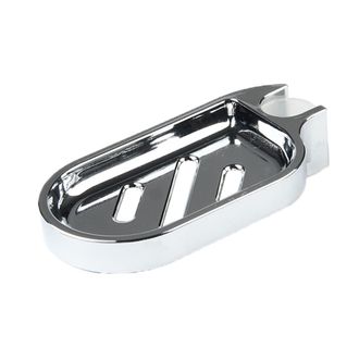 Cabilock Wandmontierter Seifenhalter Mit Hebemechanismus Praktischer K&uuml;chen Badezimmer-Organizer Abflussfreie Seifenschale Ohne Bohren Einfache Installation Ko