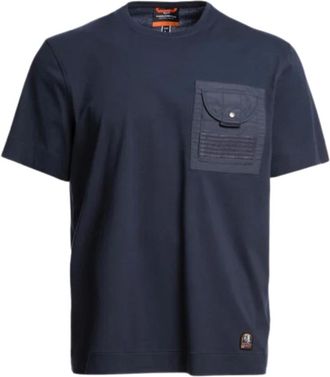 Parajumpers Homme, Tops, Bleu, Taille: XL Malham T-Shirt