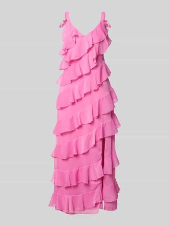 Vila Midikleid mit Volants Modell LUNA