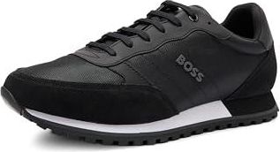 BOSS Boss Homme Parkour Runn Sneakers Basket, Onyx Noir, 43 EU