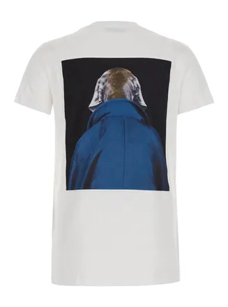 Max Mara Womens Crew Neck T-Shirt Calca White Cotton T-Shirts & Jerseys