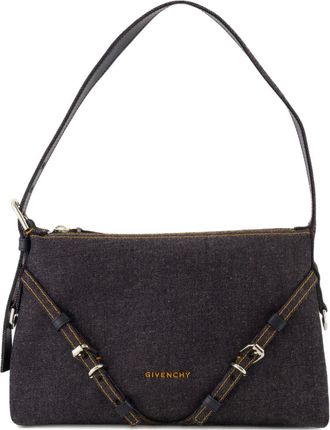 Givenchy sac porté épaule médium en jean - Bleu