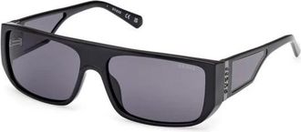 Guess Designer-Sonnenbrille mit Harzrahmen - - Accessories - unisex - Schwarzk - ONE SIZE