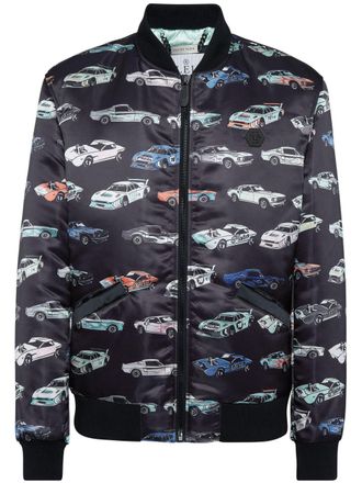 Philipp Plein veste bomber Cars Racing - Noir