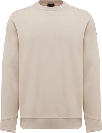 Moncler Logo Patch Cotton Sweatshirt