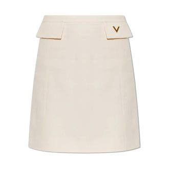 Valentino Garavani Damen, R&ouml;cke, Beige, MGr&ouml;&szlig;e
